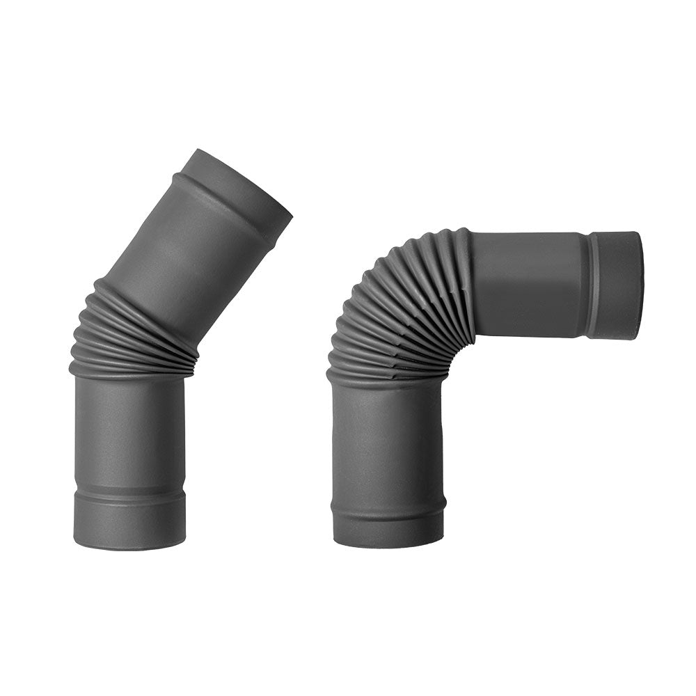 Stove Pipe Elbows (45 and 90 Degrees) for Hunter Tent Wood Stoves ...
